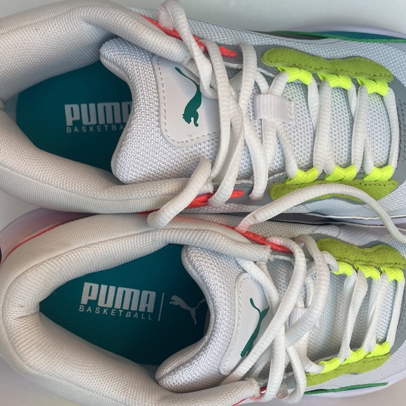 Puma | Shoes | Puma Mens Playmaker Pro Basketball Sneakers White Size ...
